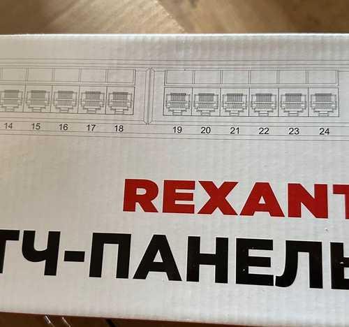 Патч панель 24 Rexant Pro 02-0053