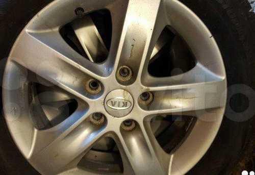 Диски литые б-у Kia Ceed R16 5x114.3 4шт подбор