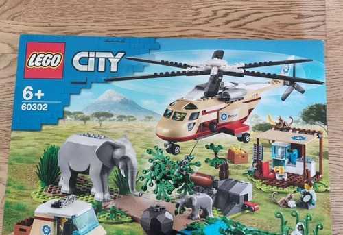 Новый Lego City Спасение зверей 60302