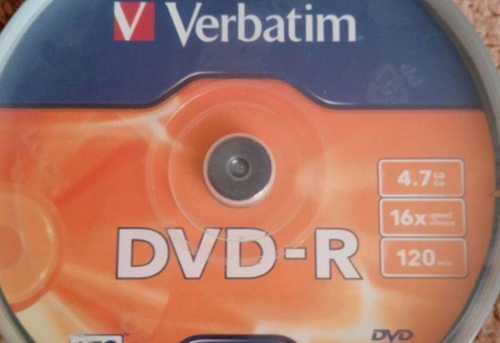 Новые чистые диски DVD-R