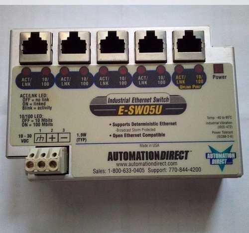 Коммутатор Automation Direct E-SW05U с 5 портами