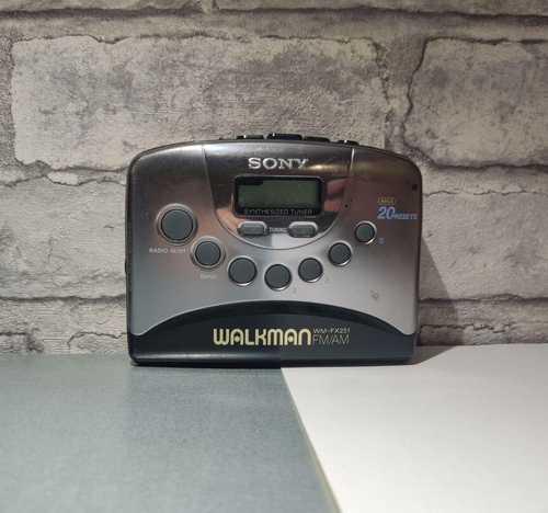 Кассетный плеер sony walkman wm fx251