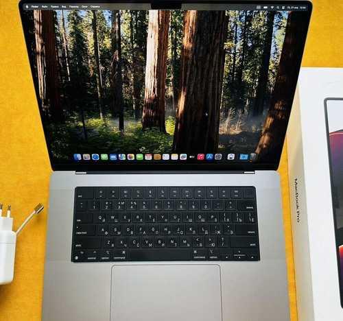 Macbook pro 16 2021 M1 Pro 16Gb/512Gb 60 циклов