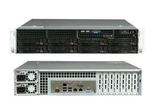 Сервер Supermicro 6027R 2*E5-2690v2 128Gb 8*HDD 2U