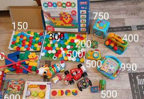 Развивающие игрушки Chicco, Fisher price,Tooky toy