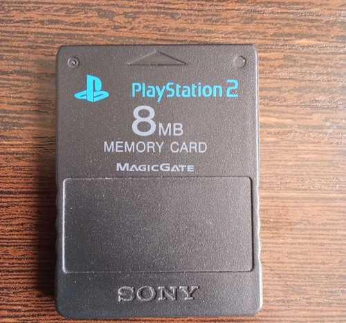 Карта памяти ps2 8Mb оригинал (Fmcb)