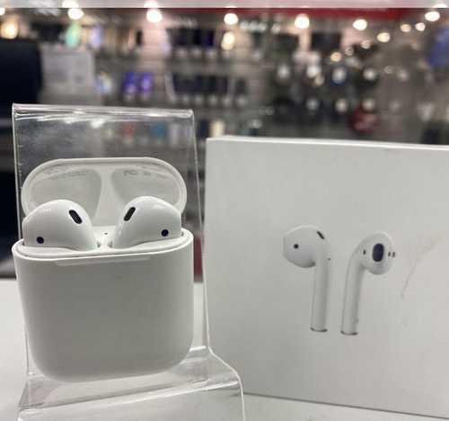 Л64) Наушники Apple Air Pods 2