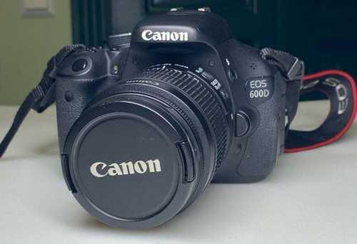 Фотоаппарат Canon 600d Kit 18-55mm