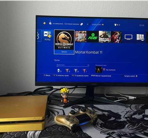 Ps4 slim 500gb c играми