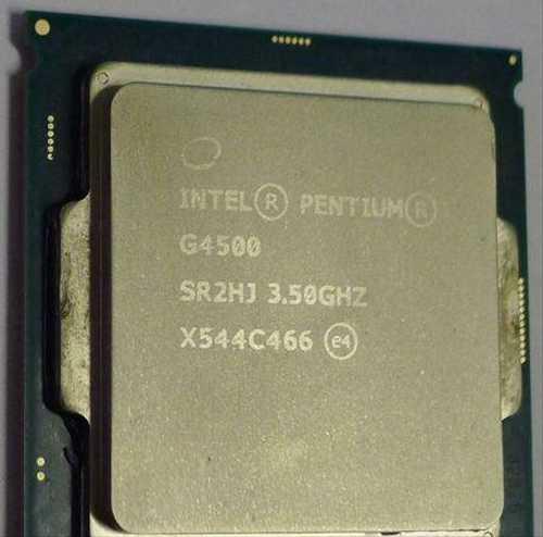 Процессор Pentium G4500