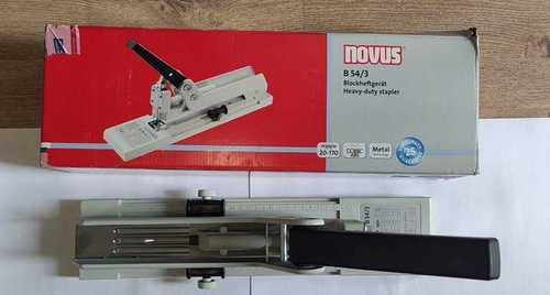 Степлер Novus B 54/3 + скобы к нему