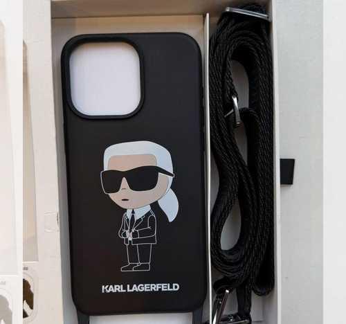 Чехол на iPhone 15 pro max karl lagerfeld