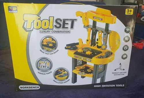 Детский набор инструментов Tool Set, верстак