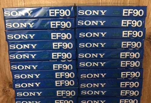 Аудиокассета Sony EF90 подделка
