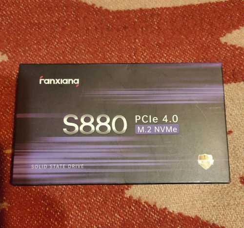 Fanxiang s880 2tb новый, на пломбе