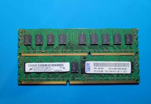 Оперативная память ddr3 4 gb 12800 ecc reg