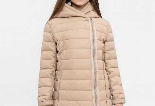 Стеганное утеплённое пальто для девочки Gulliver