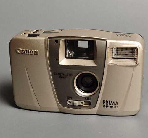 Пленочный фотоаппарат canon prima bf-800