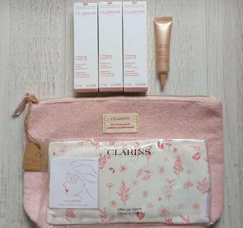 Clarins V Shaping Eye Сыворотка Маска Косметичка