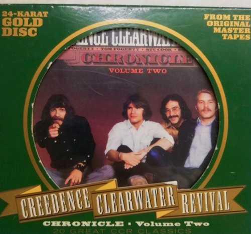 Creedence clearwater revival 24 kt gold ccgcd-23-2