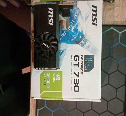 Видеокарта msi geforce gt730