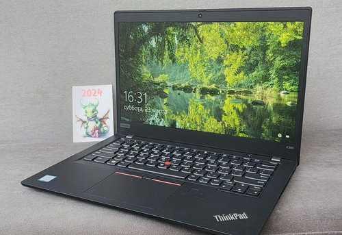 13.3" Lenovo ThinkPad X390, 256 ГБ, Core i5-8265U, RAM 8 ГБ, Intel UHD Graphics 620
