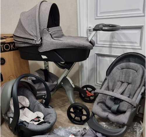 Stokke Xplory V5 (3в1)в отличном состоянии