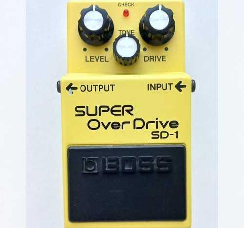 Гитарная педаль Boss SD-1 overdrive/овердрайв