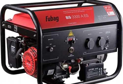 Бензиновая электростанция fubag BS 3300 A ES