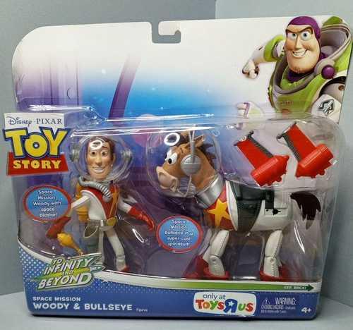 Игрушки Woody & Bullseye Space Toy Story Mattel