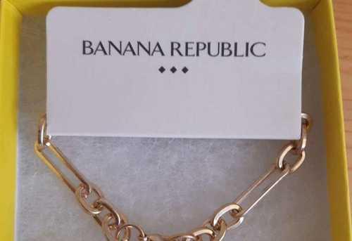 Браслет золотой Banana republic