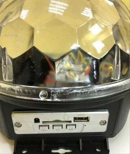 Диско-шар MP3 LED Magic Ball Light