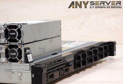 Сервер Dell R620 2x E5-2640v2 128Gb H710 8SFF