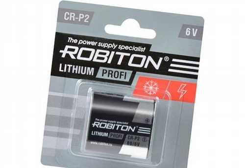 Батарейка литиевая Robiton Profi CR-P2 1 штука в у