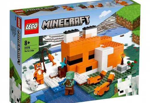 Lego Minecraft 21178 Лисья хижина