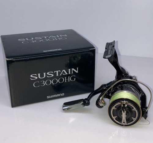 Катушка Shimano Sustain C3000HG безын. 225г 6.0:1