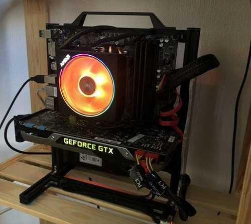 Игровой пк ryzen 7 1800x/gtx titan