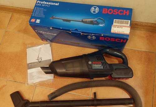 Bosch gas 18v-li аккумуляторный пылесос