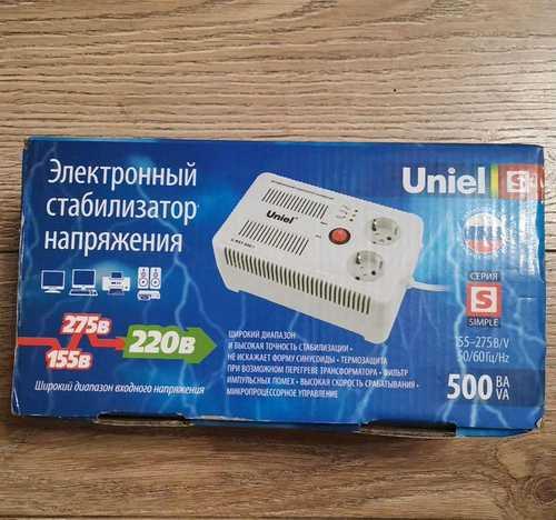 Стабилизатор напряжения Uniel U-RST-500/1