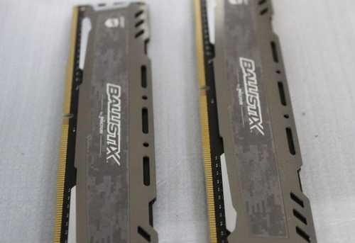 Crucial ballistix DDR4 2х8GB BLS8G4D30aesbk.M8FE