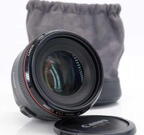 Canon EF 50mm f/1.2L USM отл.сост.,гарантия