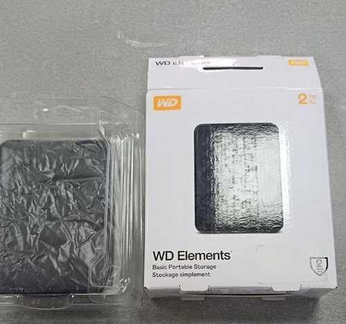 Внешний жёсткий диск WD Elements Portable 2TB