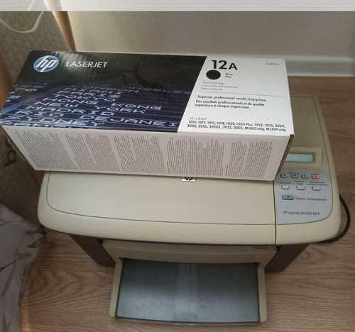 Мфу hp laserjet M1005 mfp с картриджем HP 12A