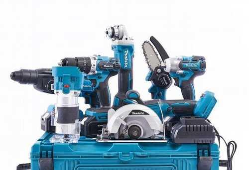 Аккумляторный Набор Makita 7 В 1