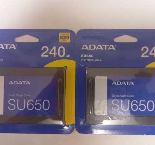 256 гб 2.5" SATA накопитель adata SU650 ASU650SS-2