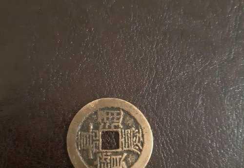 Монета древний Китай