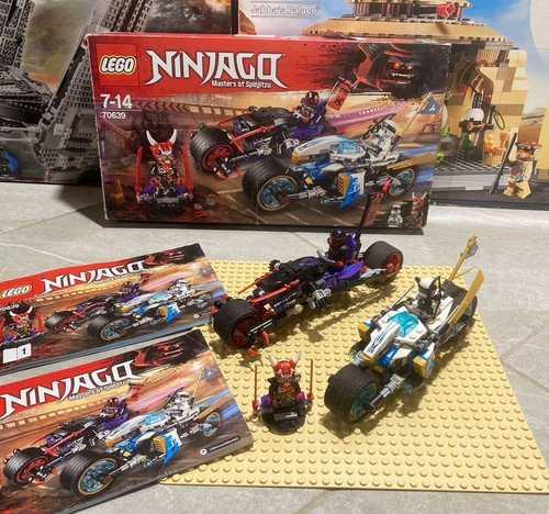 Lego ninjago 70639 уличная погоня оригинал