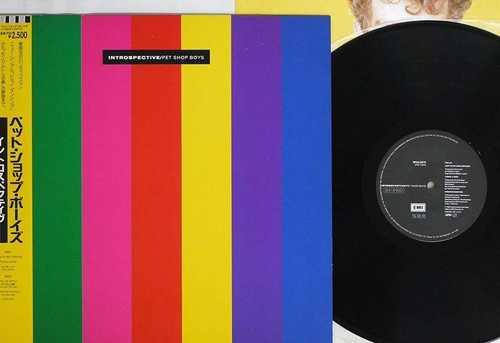 Винил Pet Shop Boys Introspective Япония промо