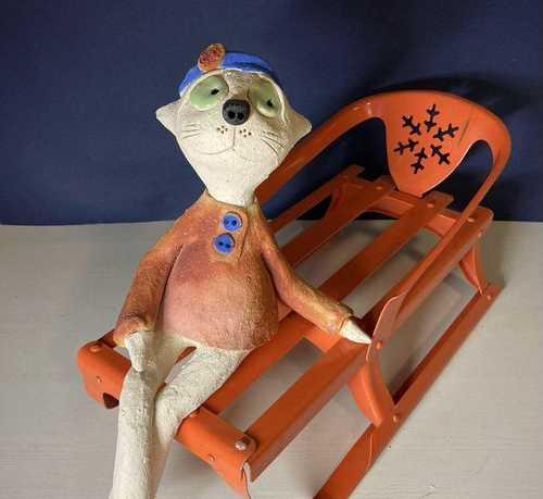 Игрушечные санки СССР