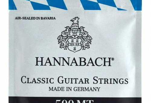Cтруны Hannabach для классической гитары, посеребр